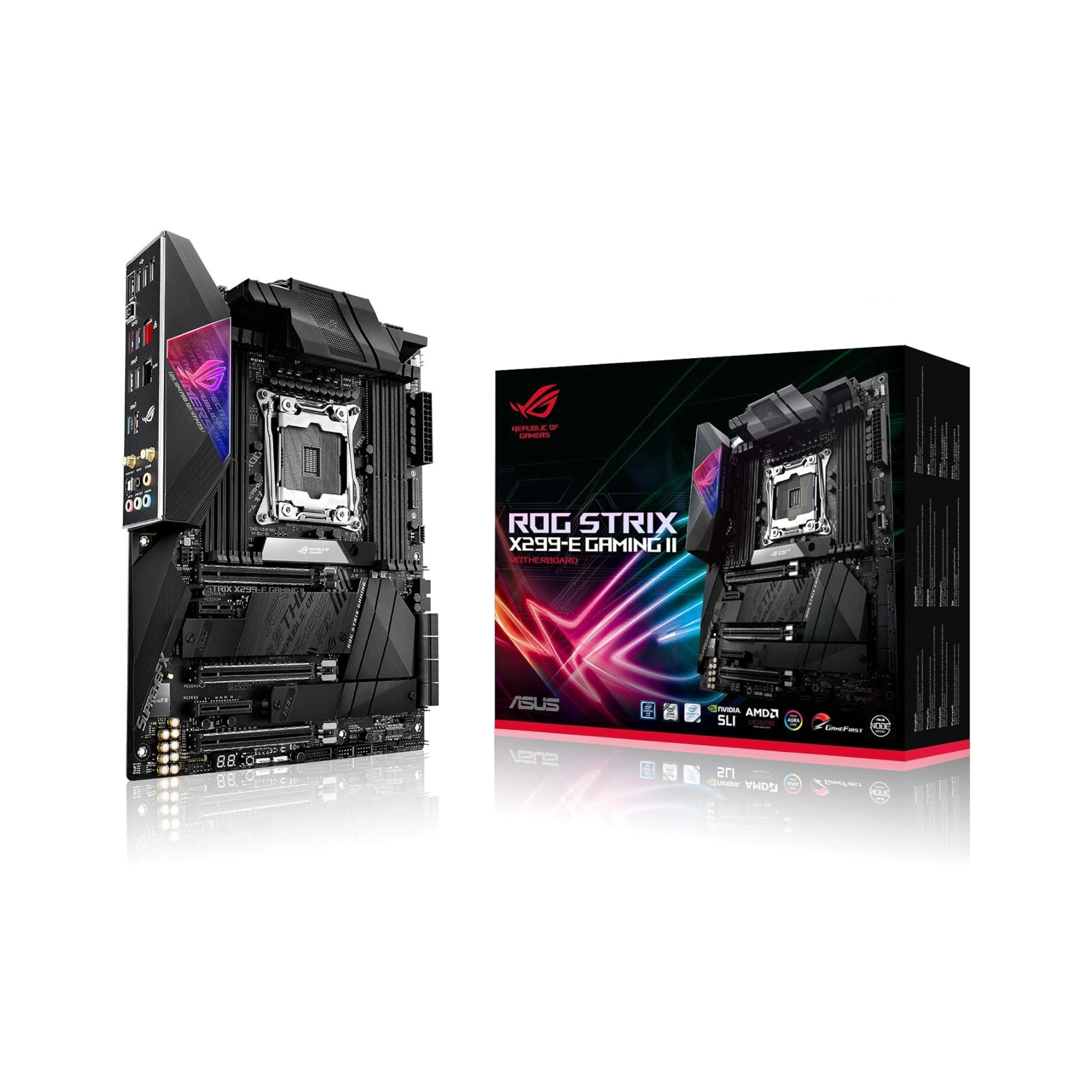 ASUS ROG STRIX X299-E GAMING II ATX Gaming Motherboard - Go Virtual IT ...